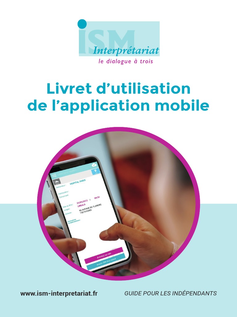 Guide Utilisation Application Mobile ISM Octobre2022 | PDF ...