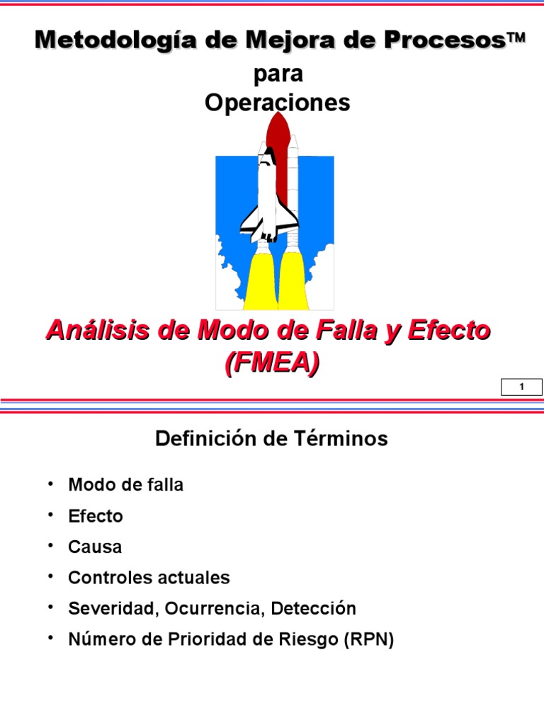 Analisis de Modo de Falla y Efecto | PDF