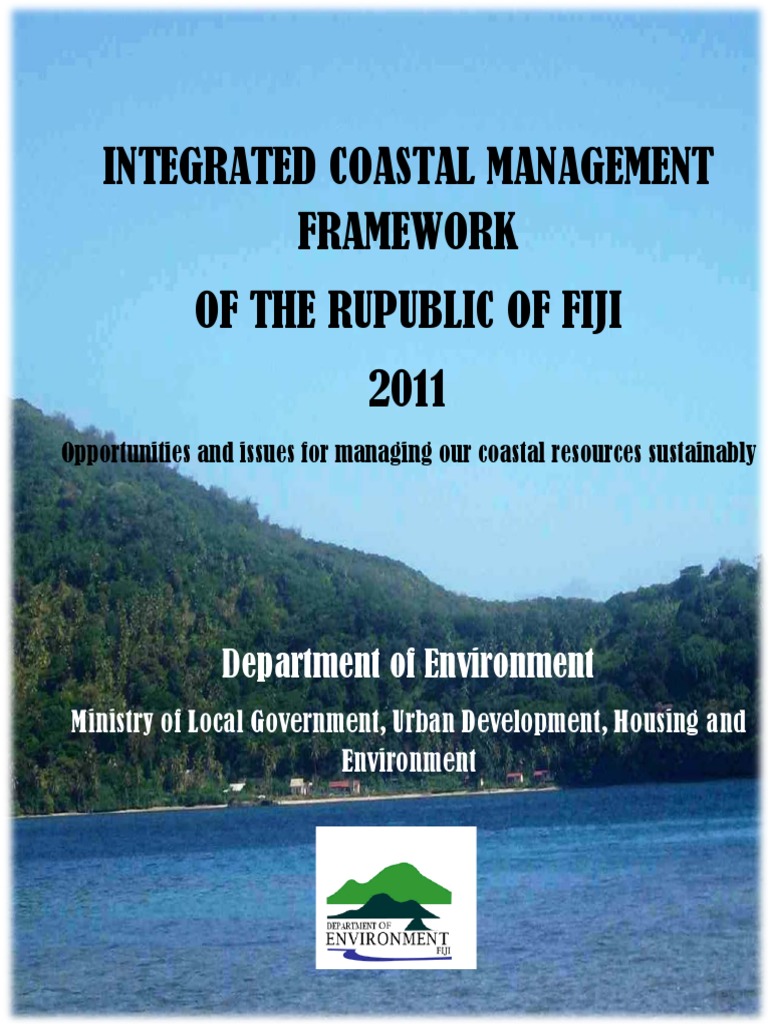 Integrated Coastal Management Plan Framework For The Republic of Fiji 2011 | PDF | Environmental ...