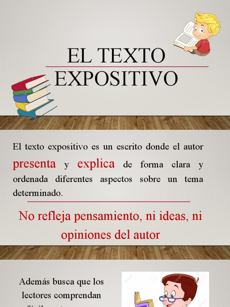 El Texto Expositivo | PDF