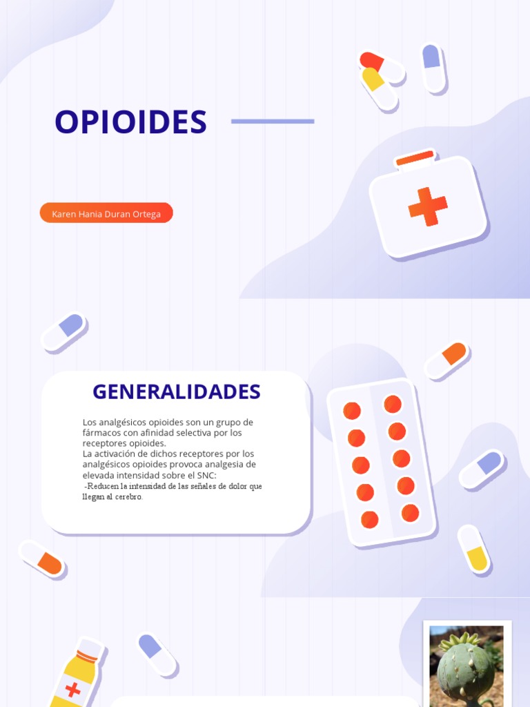 Opioides | PDF | Opioide | Analgésico