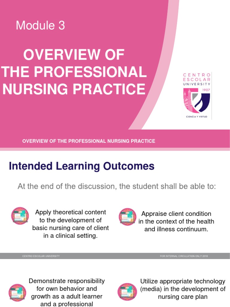 Module-2-Overview of The Professional Nursing Practices | PDF | Nursing ...