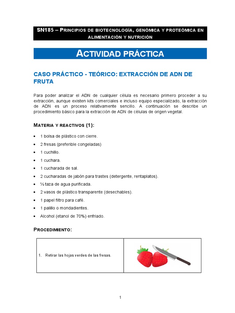 Sn185 CP Co Esp v1r1 | PDF | Adn | Biotecnología
