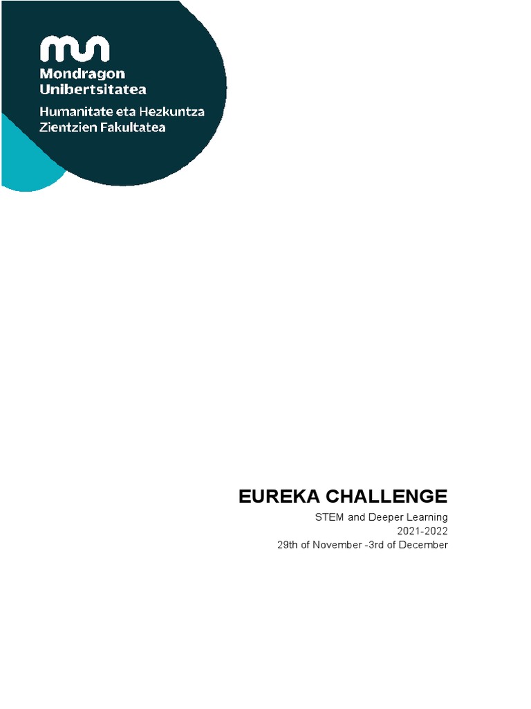 Eureka Challenge | PDF | Mind | Computing