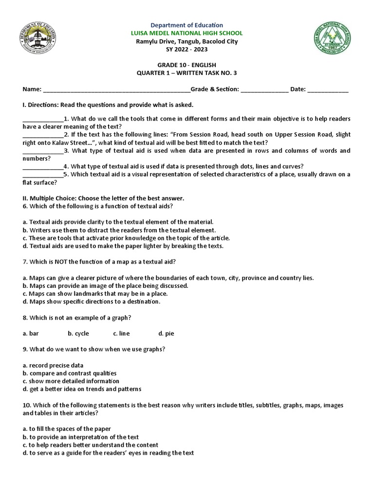 Written Task 3 | PDF | Map | Function (Mathematics)