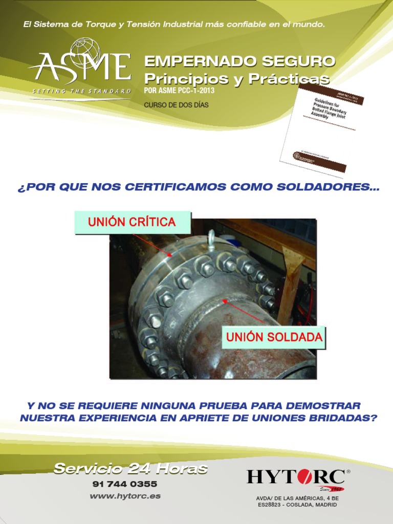 Brochure ASME PCC 1 2013 Espanol | PDF