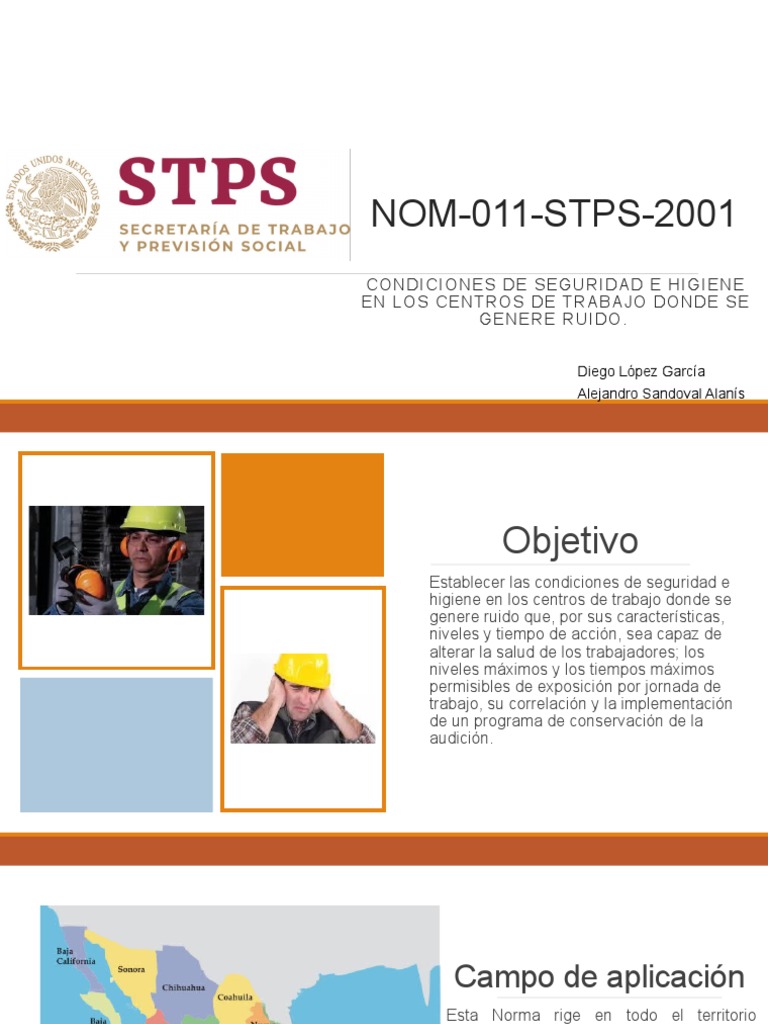 NOM-011-STPS-2001 (Diego Lopez Garcia & Alejandro Sandoval Alanis ...
