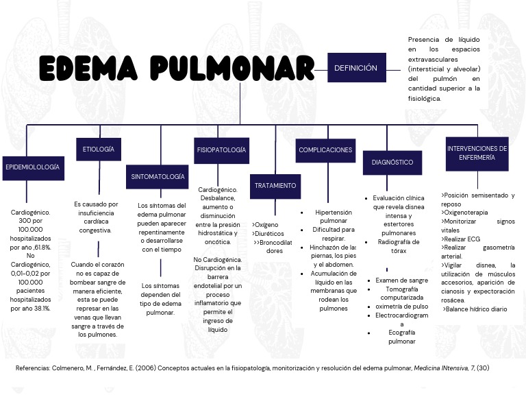 Edema Pulmonar | PDF | Edema | Pulmón