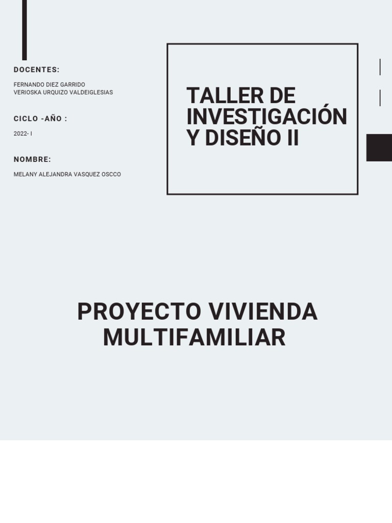 Edificio Torre - Vasquez Oscco Melany | PDF