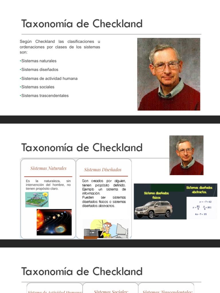 Taxonomia de Checkland | PDF