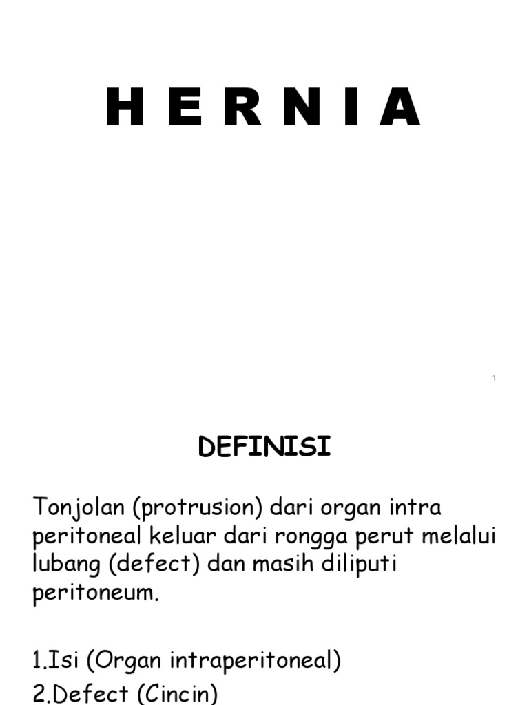 Hernia Modul | PDF