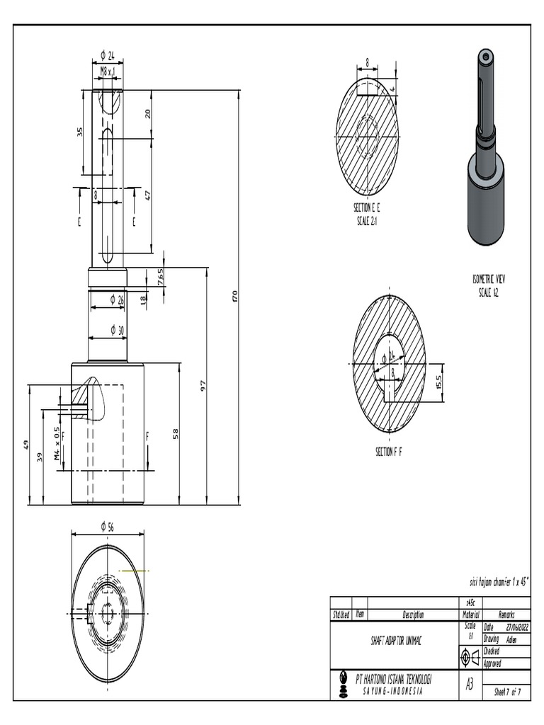 2D Shaft Adaptor | PDF