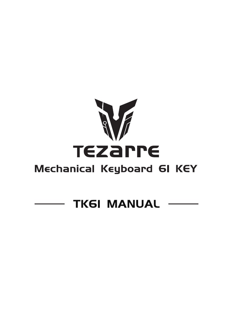 Tezarre TK61 User Guide | PDF