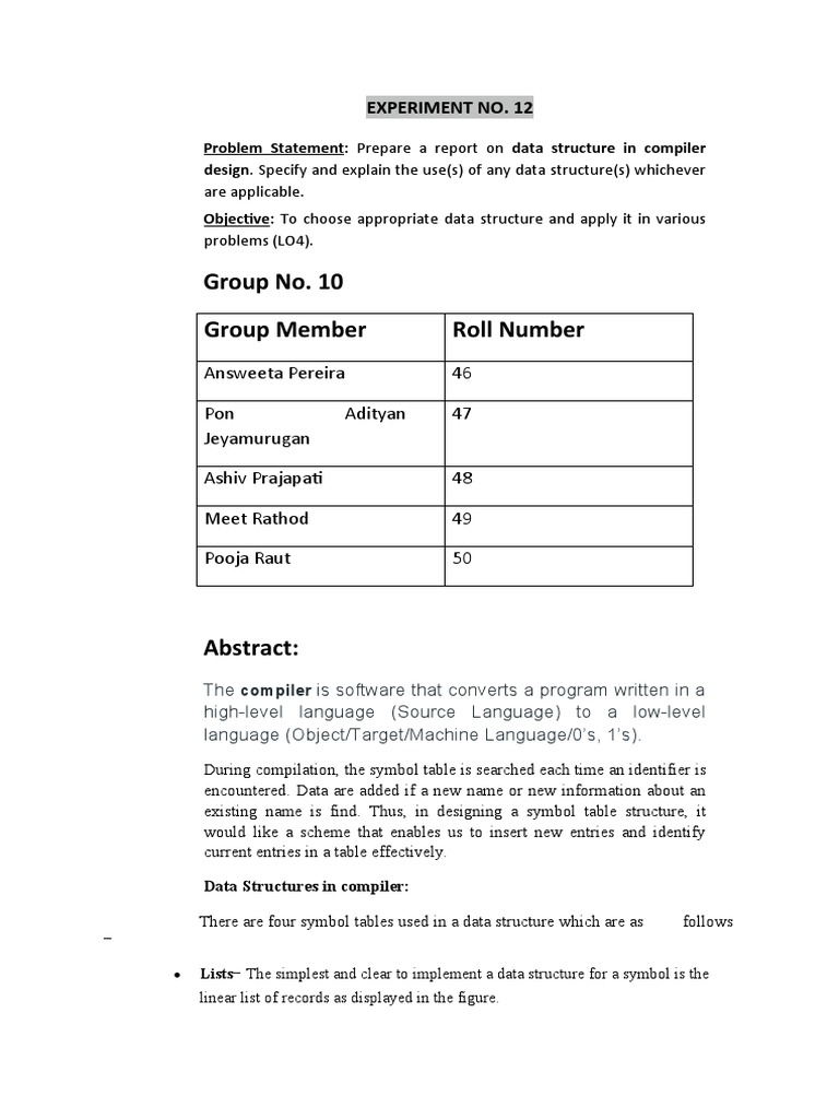 DS Report | PDF | Pointer (Computer Programming) | Scope (Computer Science) DS Report | PDF | Pointer (Computer Programming) | Scope (Computer Science)