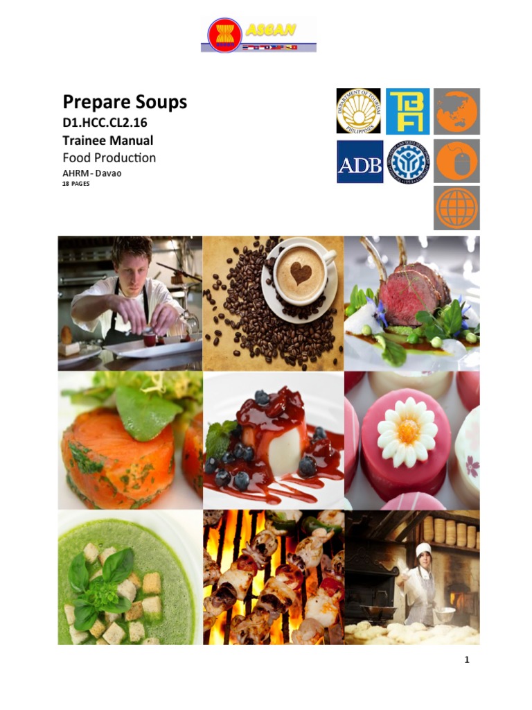 5 Prepare Soups | Download Free PDF | Soup | Stock (Food)