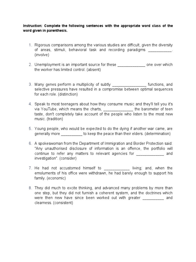 Voc - Practice - Unit 5 | PDF