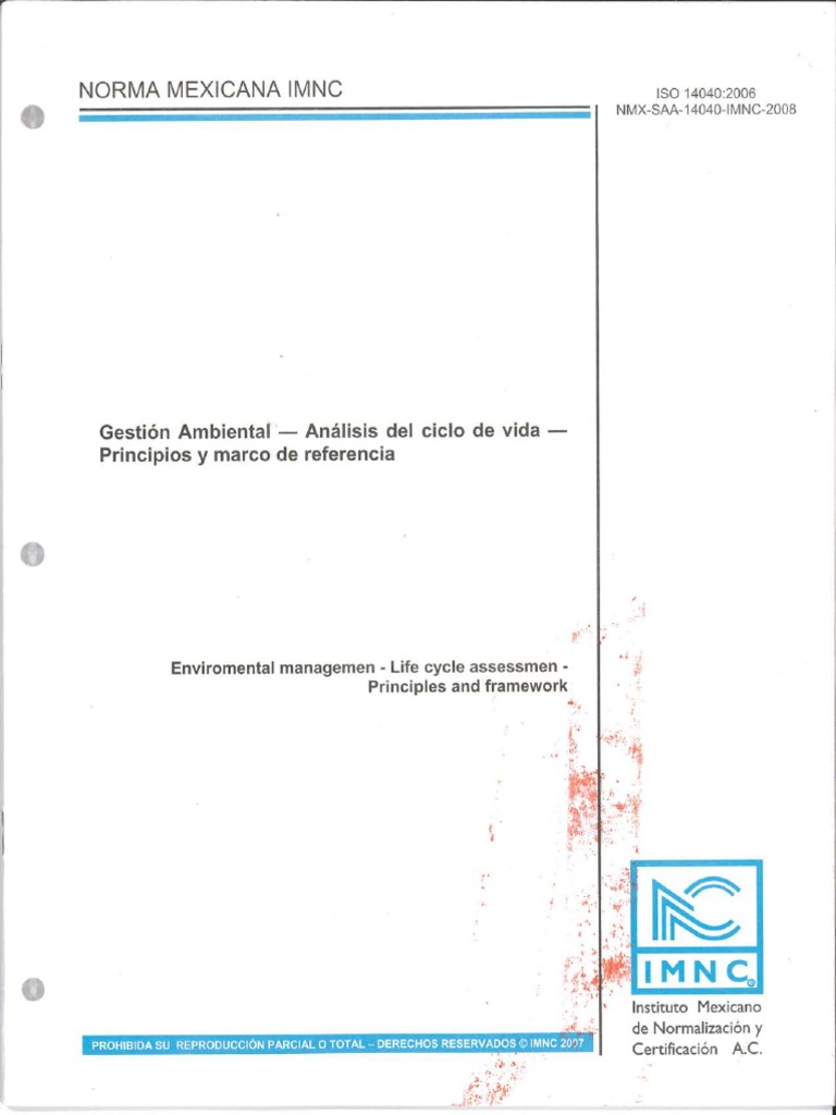 2006 Iso 14040 2006 Ok | PDF