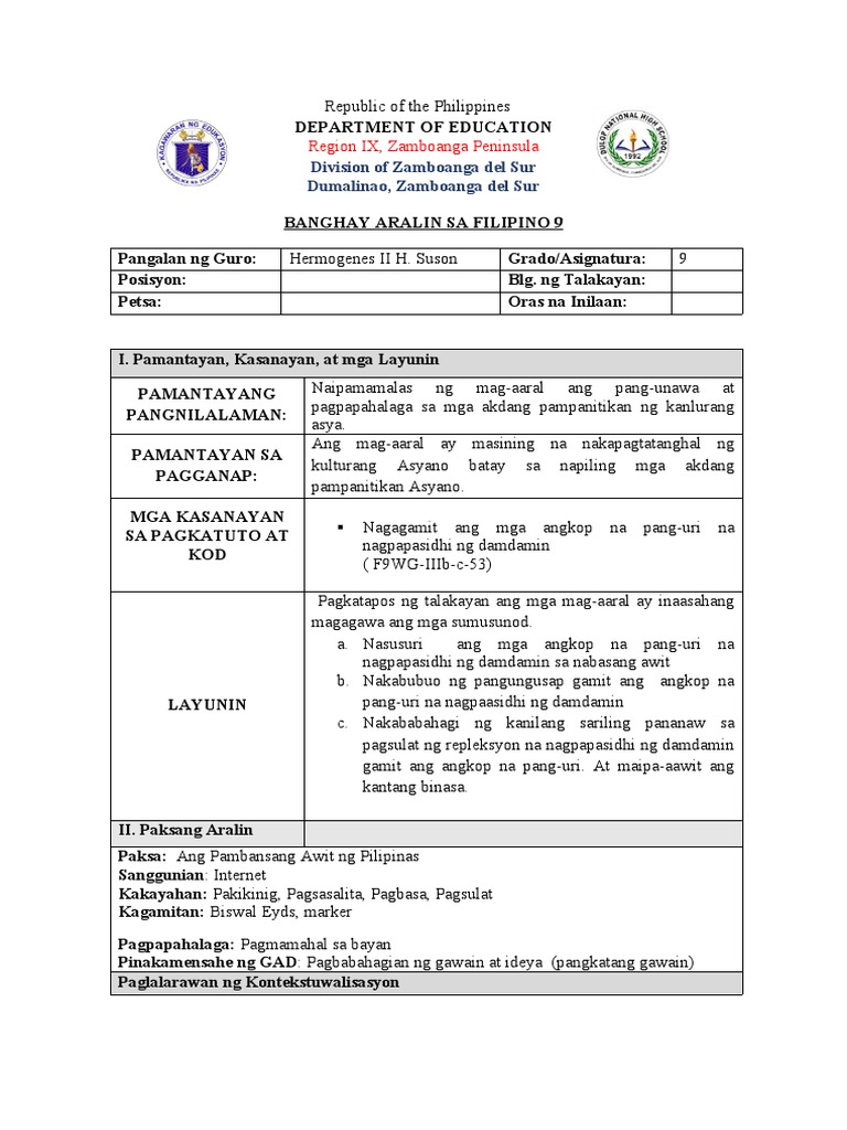 Lesson-Plan Suson Melc | PDF