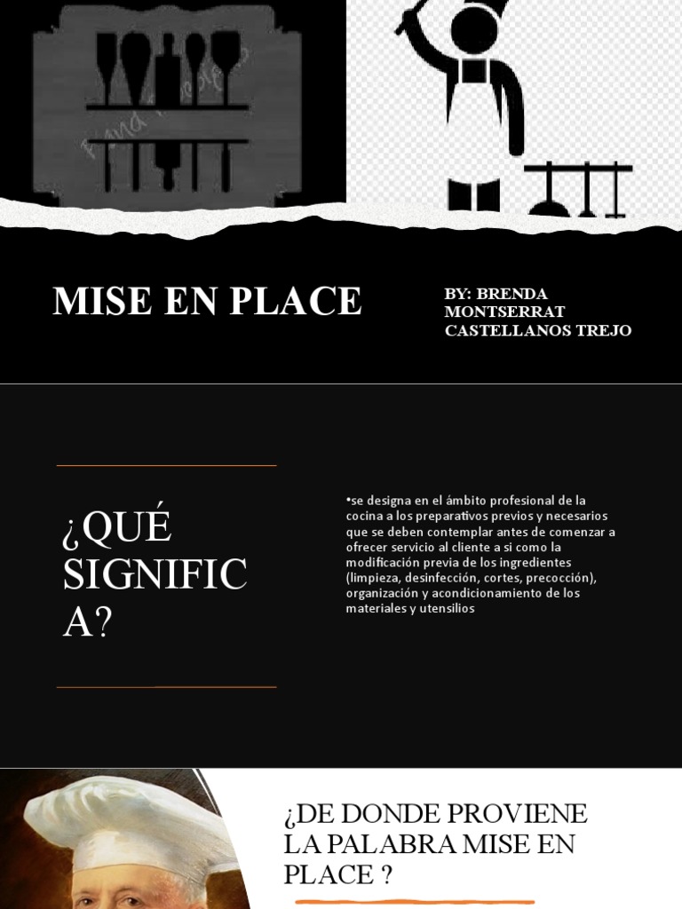 Mise en Place | PDF