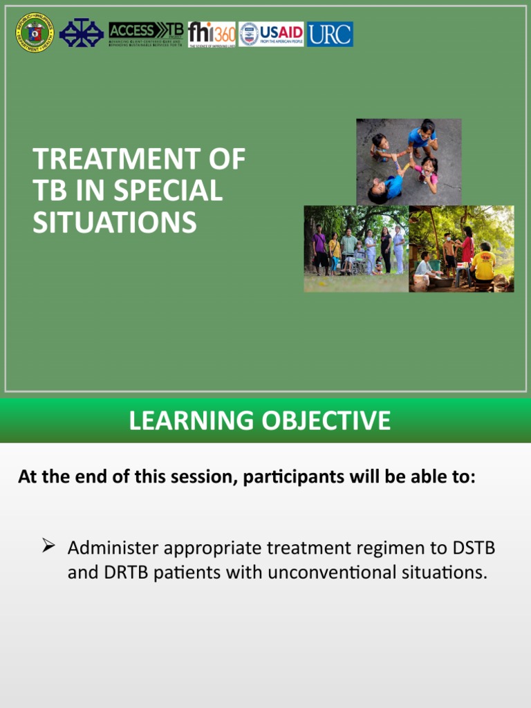 NTP MOP 6th Ed Module 7 Treatment of TB in Special Situations 10.20.20 ...