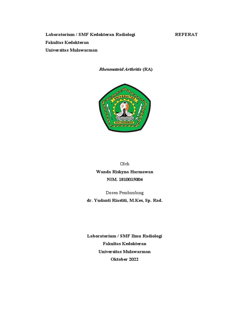 Refrat Radiologi Wanda | PDF