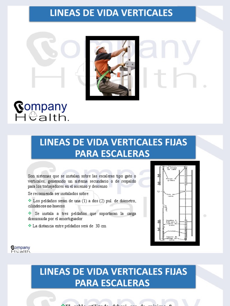 Lineas de Vida Verticales Company | PDF | Tornillo | Bienes manufacturados