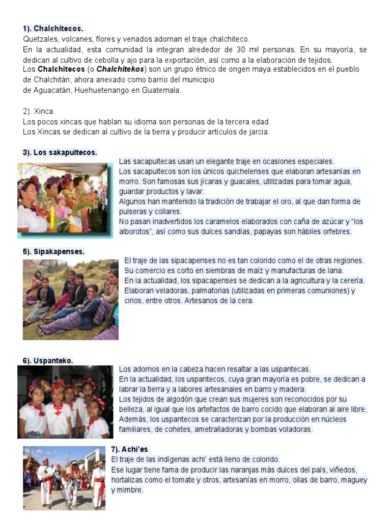 10 Municipios de Guatemala | PDF | Agricultura