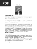 Modelo de Enfermería de Nancy Roper | PDF | Enfermería | Teoría