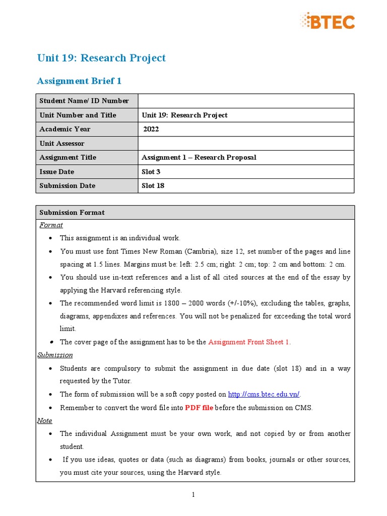 5060 - Assignment 1 Brief | PDF | Methodology | Cognition
