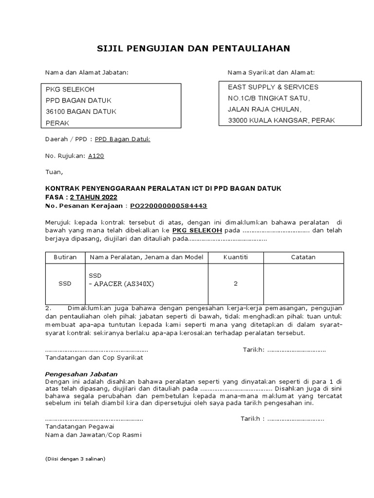 Borang Sap - SPP - PKGS | PDF Borang Sap - SPP - PKGS | PDF