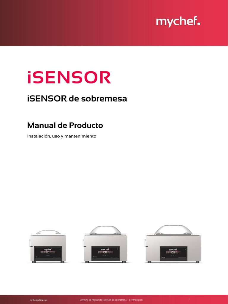 Manual de Producto Isensor de Sobremesa | PDF