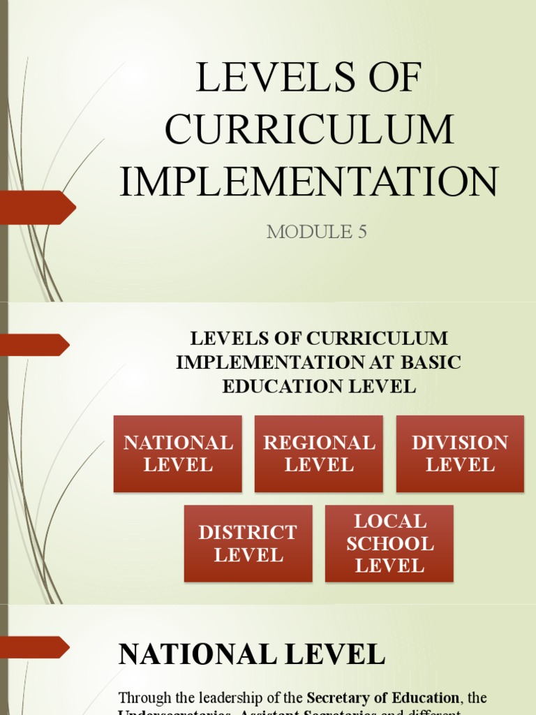 Chapter 5 Antiola. LEVELS OF CURRICULUM IMPLEMENTATION | PDF ... Chapter 5 Antiola. LEVELS OF CURRICULUM IMPLEMENTATION | PDF ...