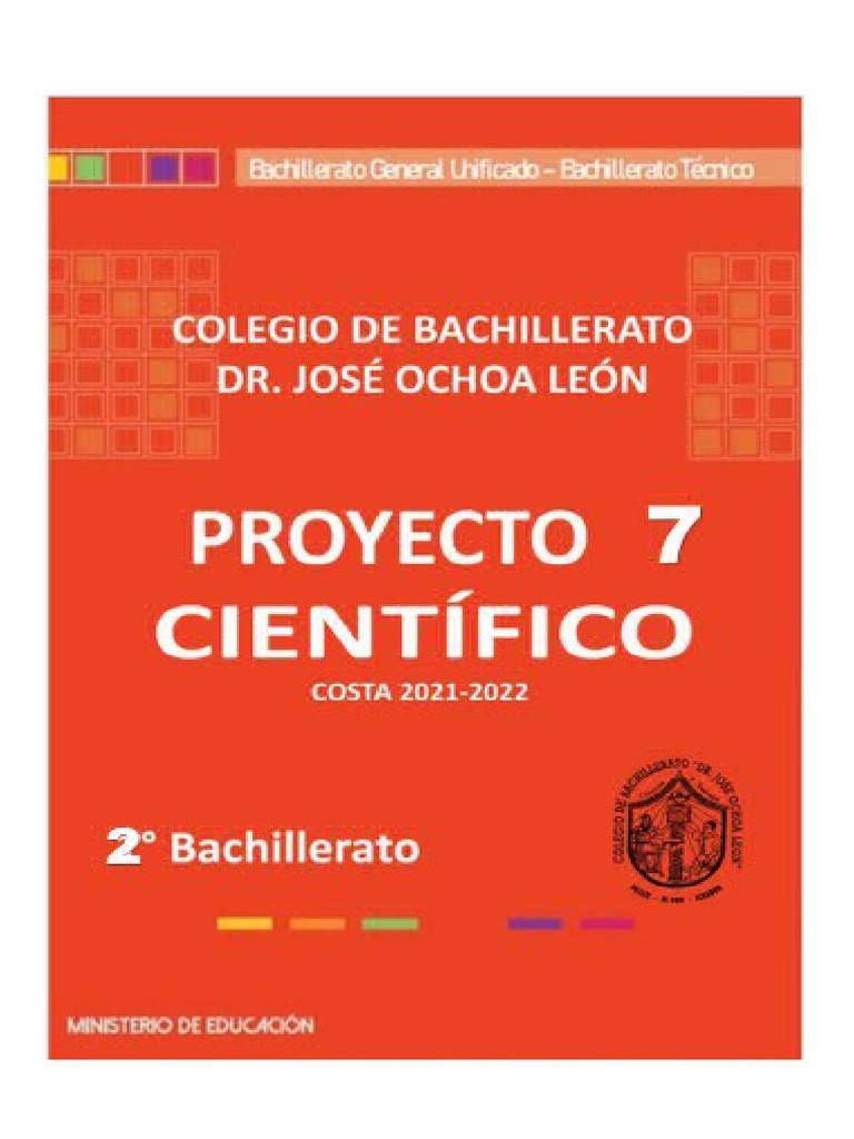 Proyecto 7 - Científico 2do | PDF