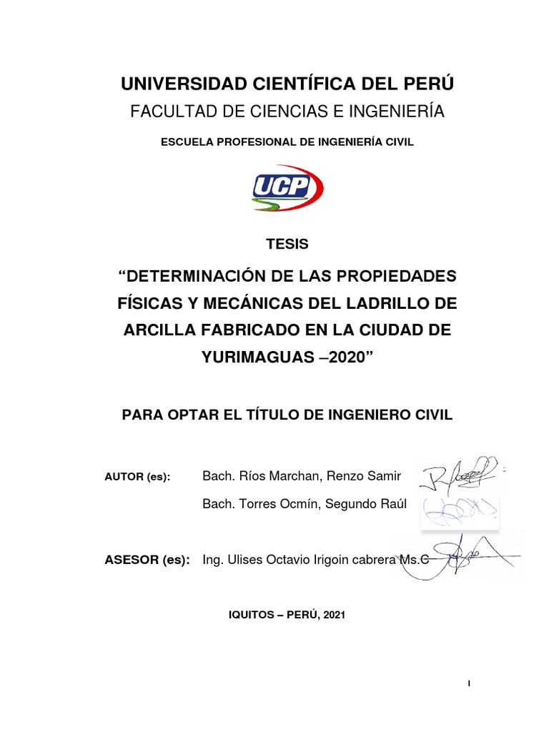 Ríos Marchan Renzo Samir y Torres Ocmín Segundo Raúl - Tesis | PDF ...