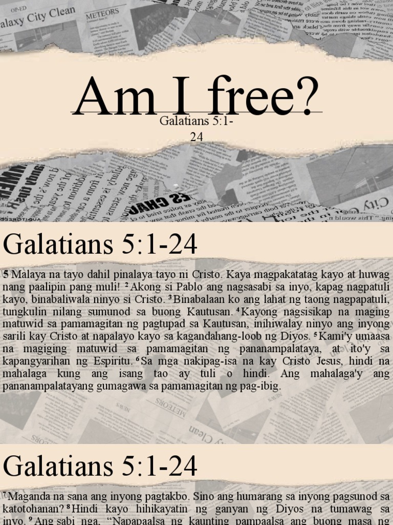 Am I Free | PDF