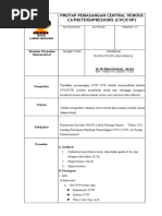 Panduan Pemasangan Central Venous Catheter | PDF