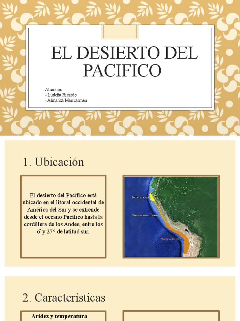 El Decierto Del Pacifico (1) Ssiuu | PDF | Desierto | Clima
