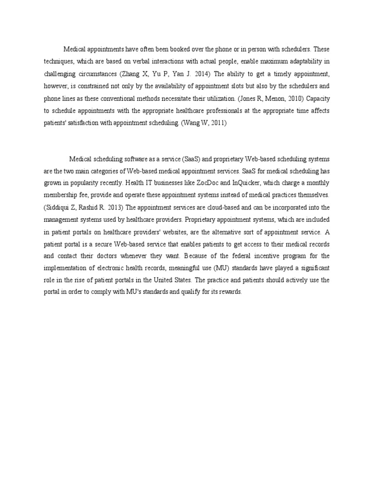 RRL Appointment and Scheduler | PDF | Software As A Service ...