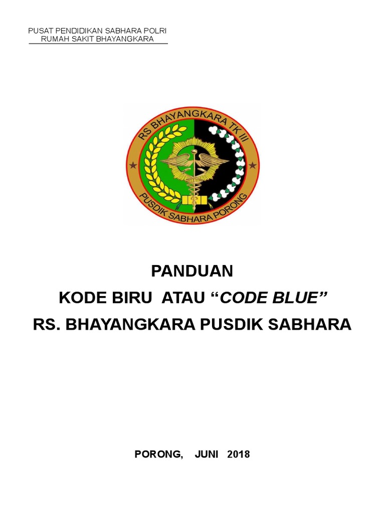 PANDUAN CODE BLUE RS Oke | PDF