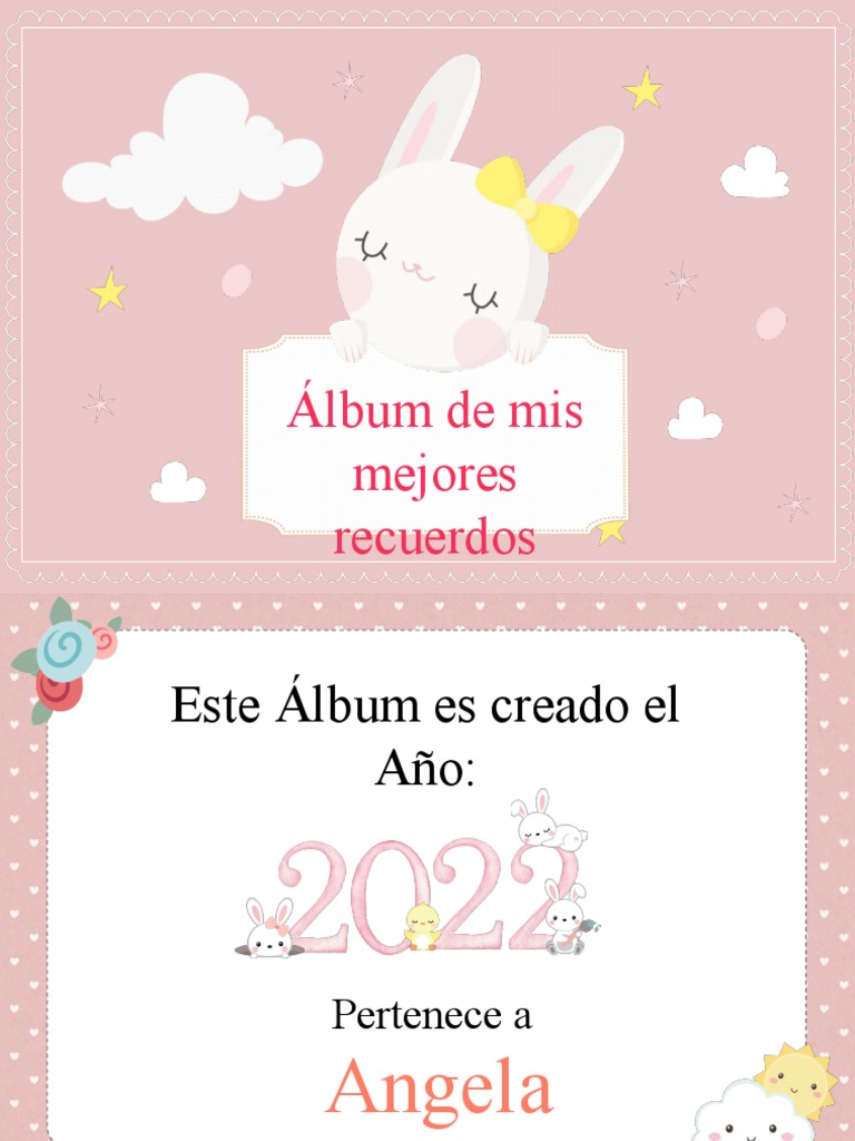 Album de Conejo NiñaJM | PDF