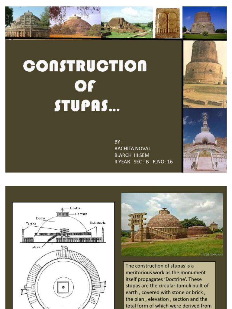 Construction of Stupa | PDF | Enlightenment In Buddhism | Indian Religions