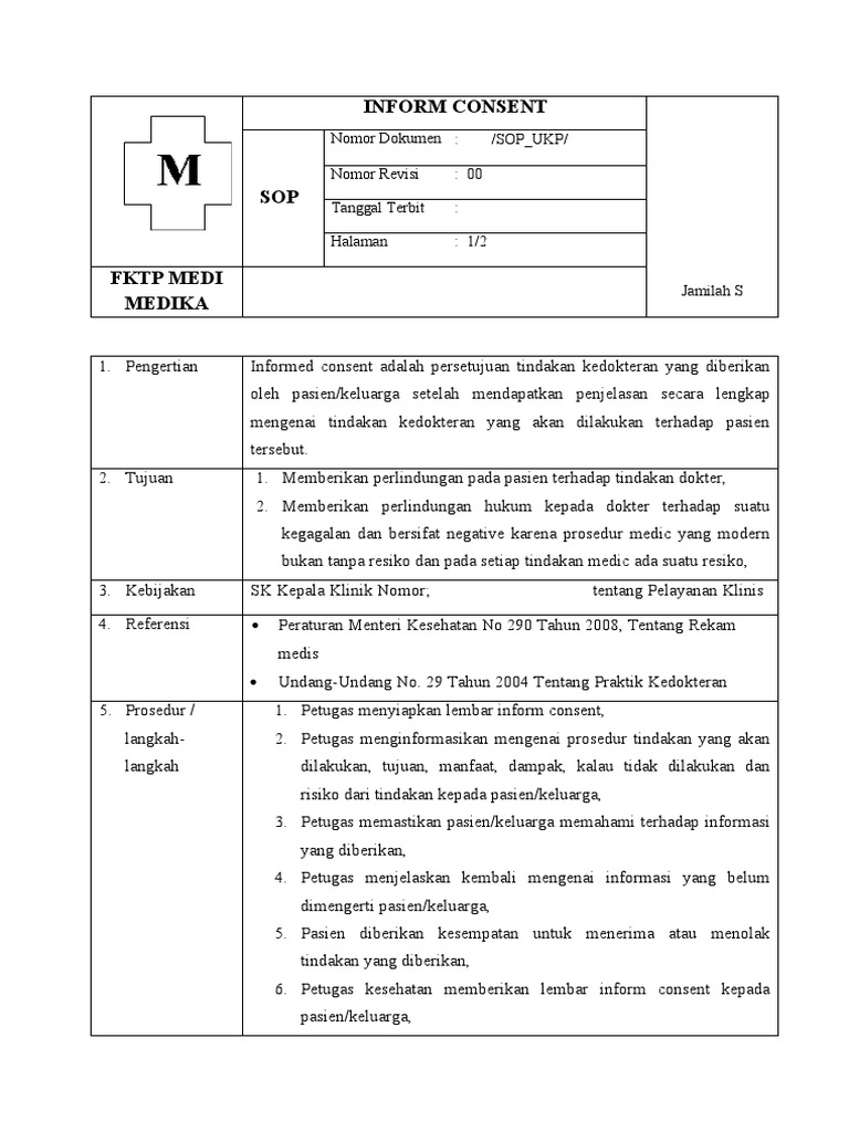 3.2.1 SOP Informed Consent | PDF