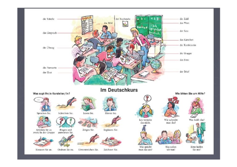 Im Deutschkurs | PDF