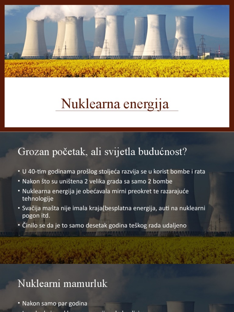 Nuklearna Energija | PDF