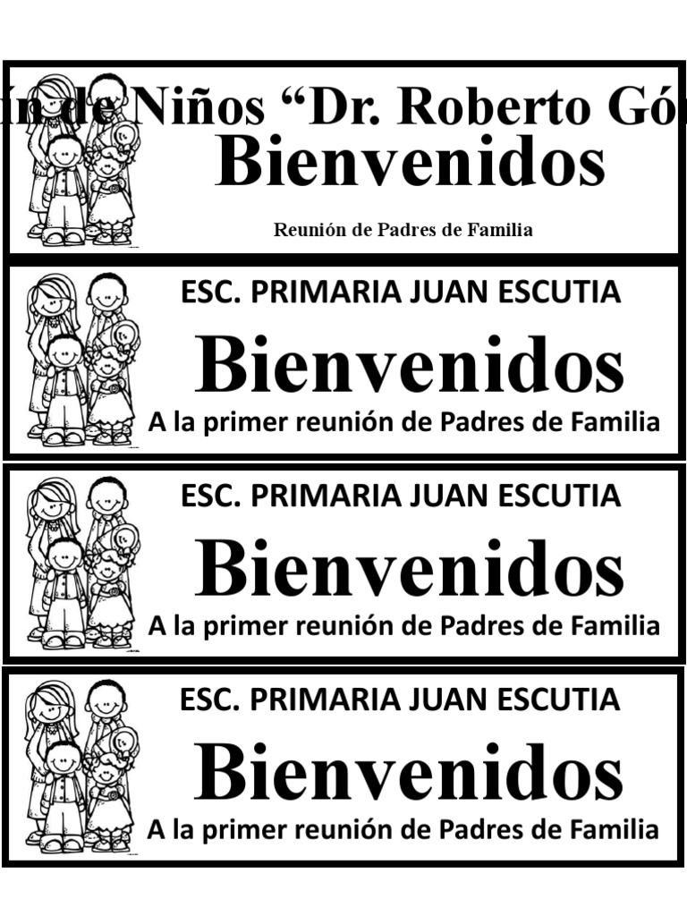 Primera Reunión de Padres de Familia | PDF | Salón de clases
