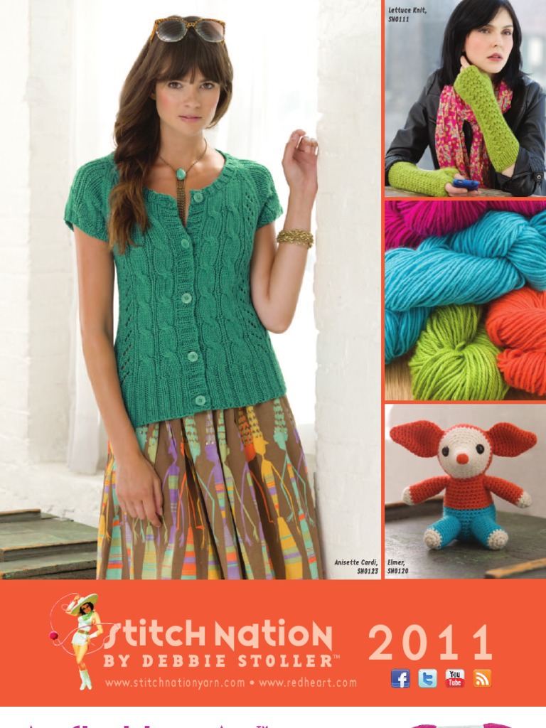 Stitch Nation Brochure 2011 | PDF | Yarn | Knitting