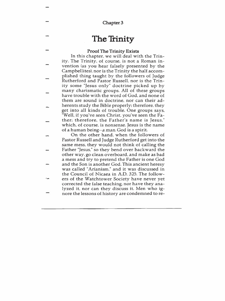 3 The Trinity | PDF