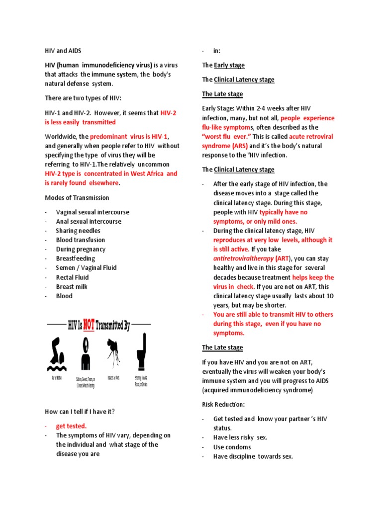 Hiv and Aids | PDF | Hiv/Aids | Hiv