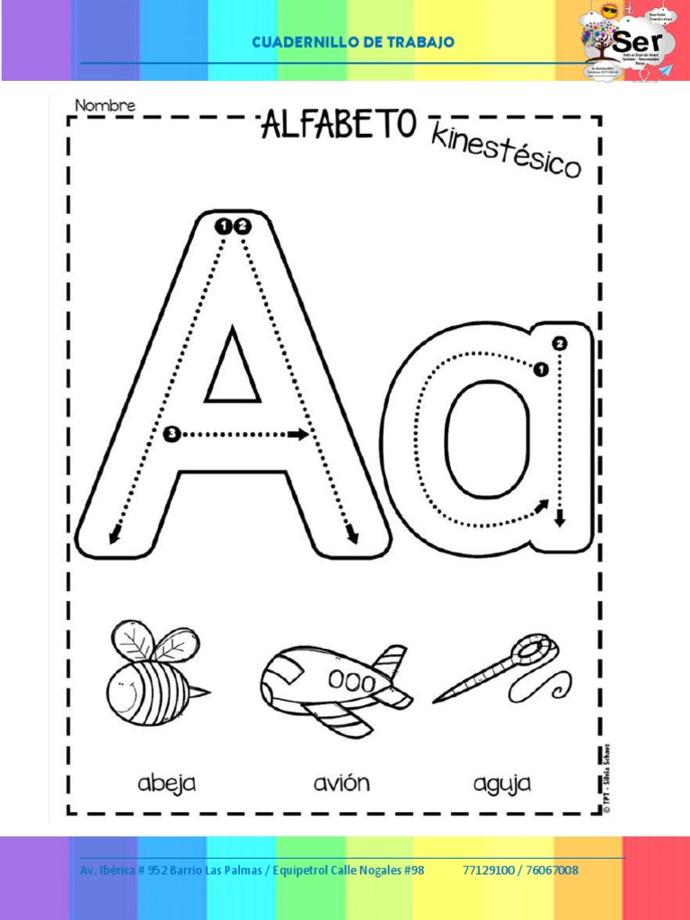 Ejercicios de Vocales A, E, I | PDF