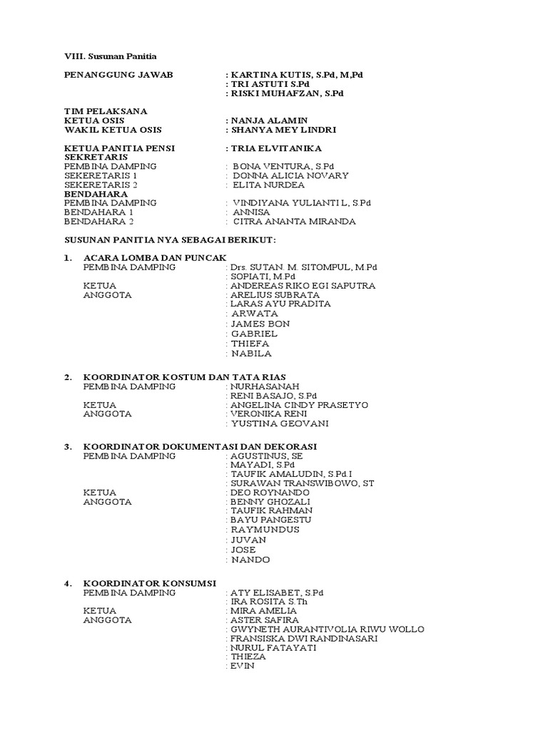 Panitia Revisi | PDF